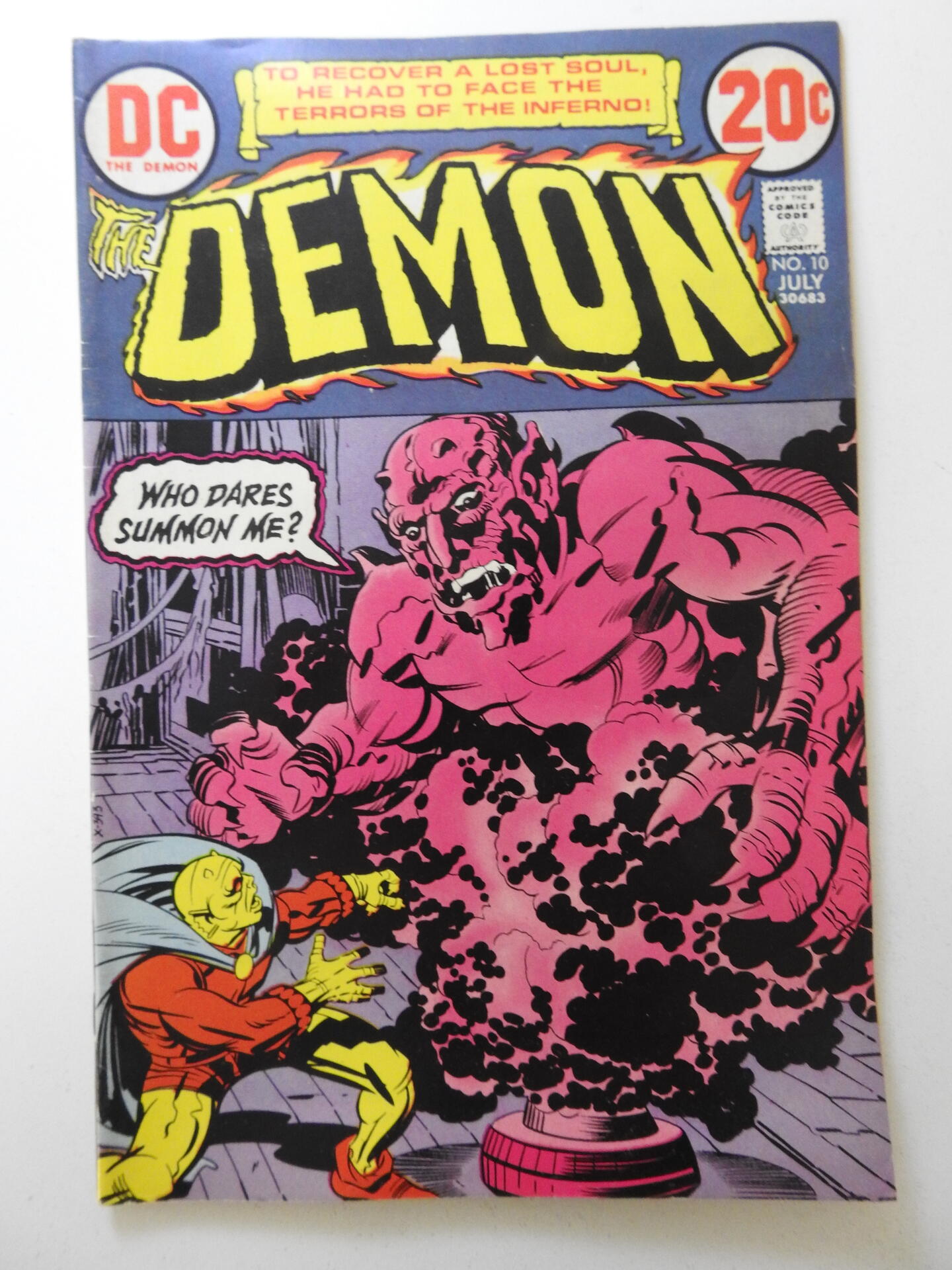 The Demon #10 (1973) VF+ Condition | Comic Books - Bronze Age, DC ...