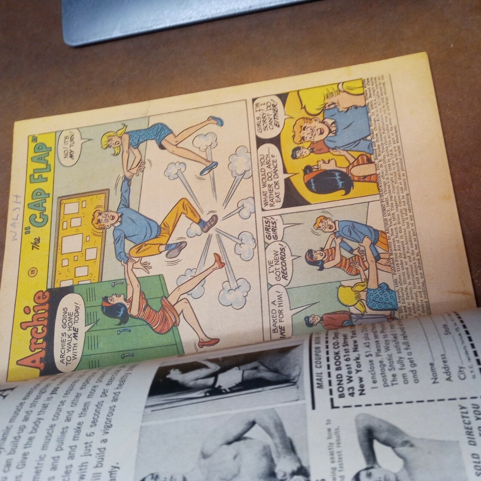 PEP #220 1968 ARCHIE COMICS SILVER AGE COMIC BOOK betty and veronica ...