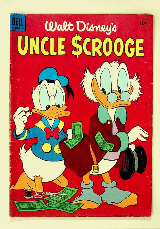 Uncle Scrooge #4 (Dec 1953-Feb 1954, Dell) - Good | Comic Books ...