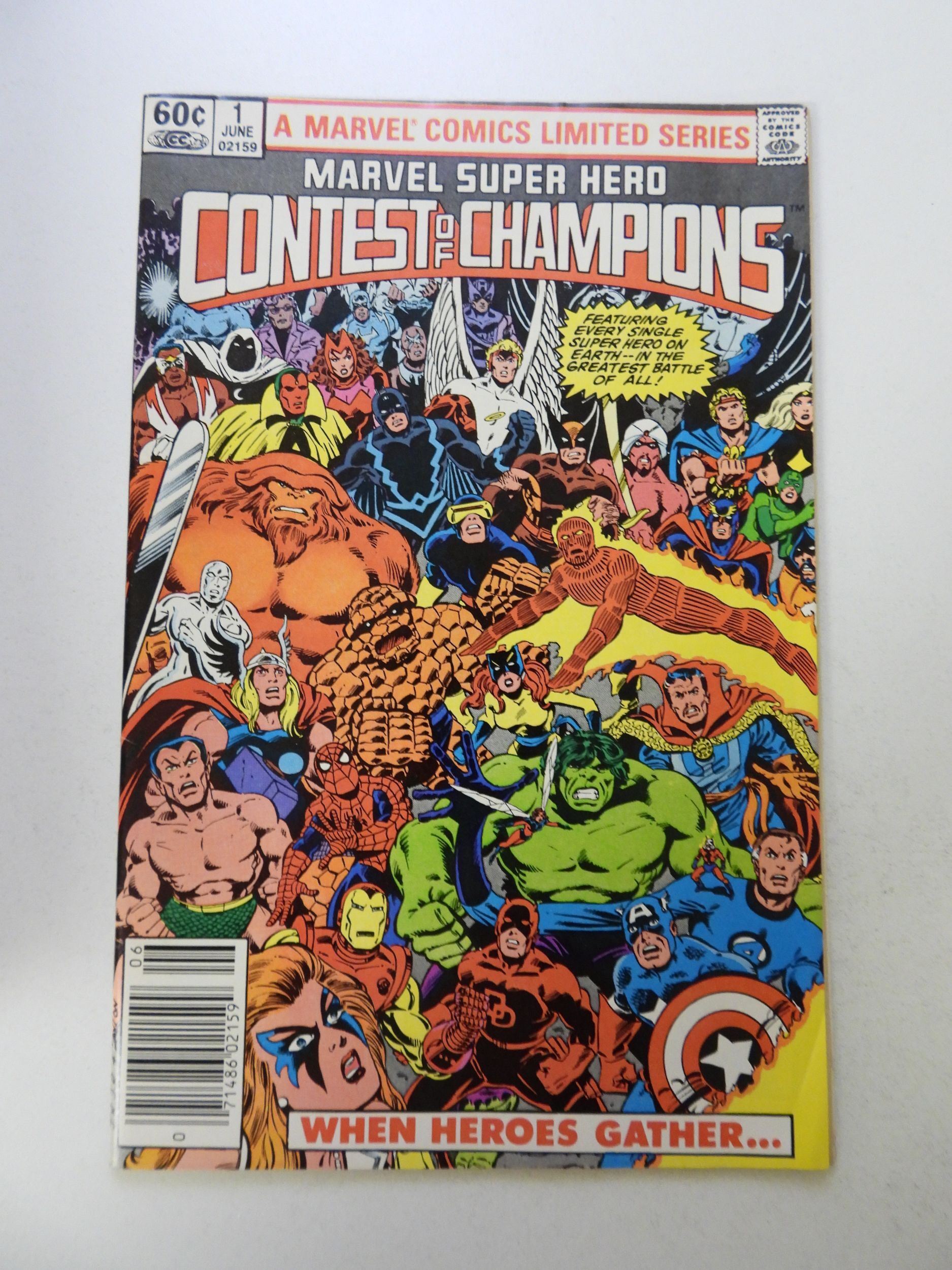 Marvel Super Hero Contest of Champions #1 (1982) FN+ condition | Comic ...
