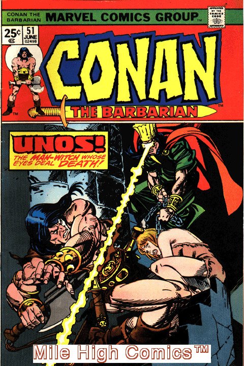 CONAN (1970 Series) (CONAN THE BARBARIAN) (MARVEL) #51 Fair Comics Book ...