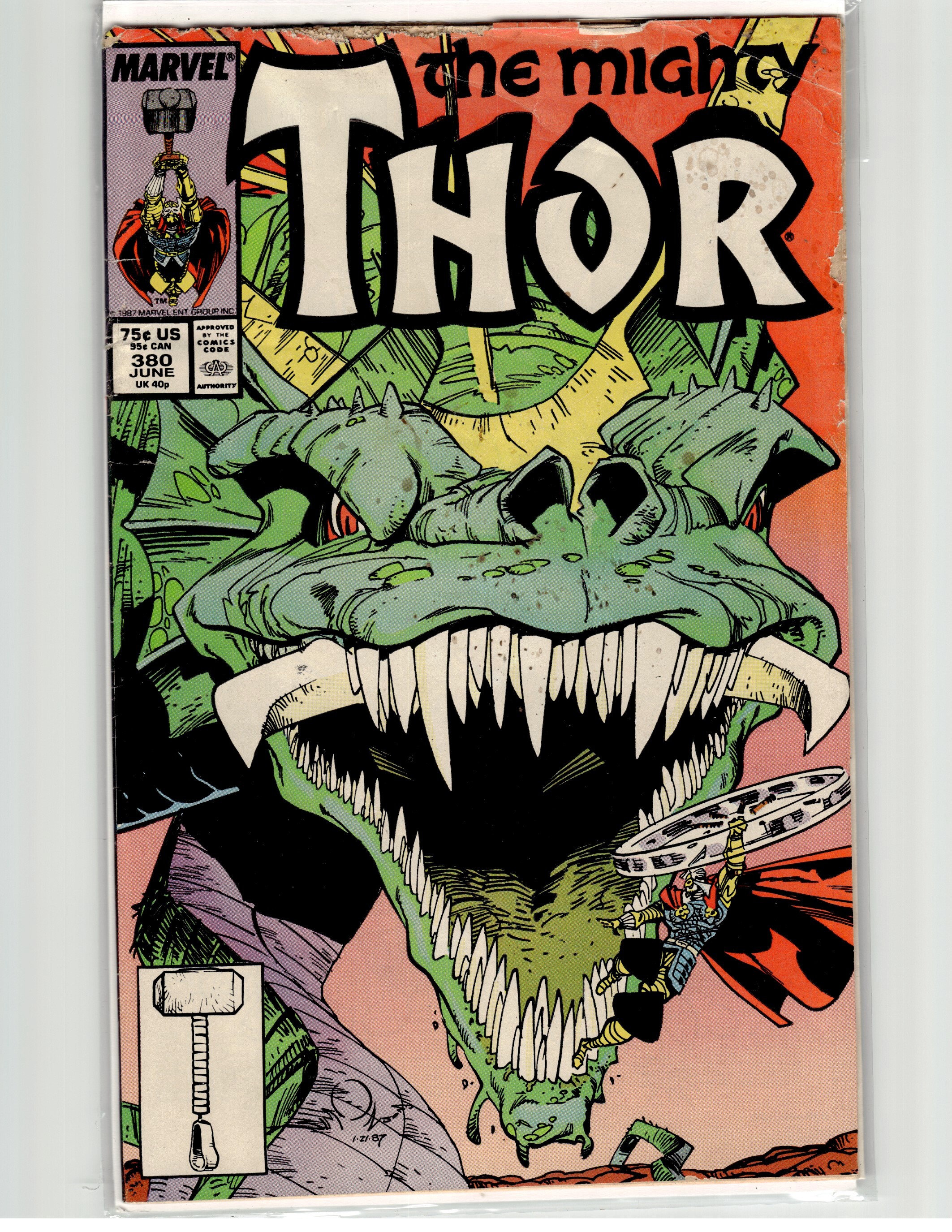 Thor #380 (1987) Thor | Comic Books - Copper Age, Marvel, Thor, Fantasy ...