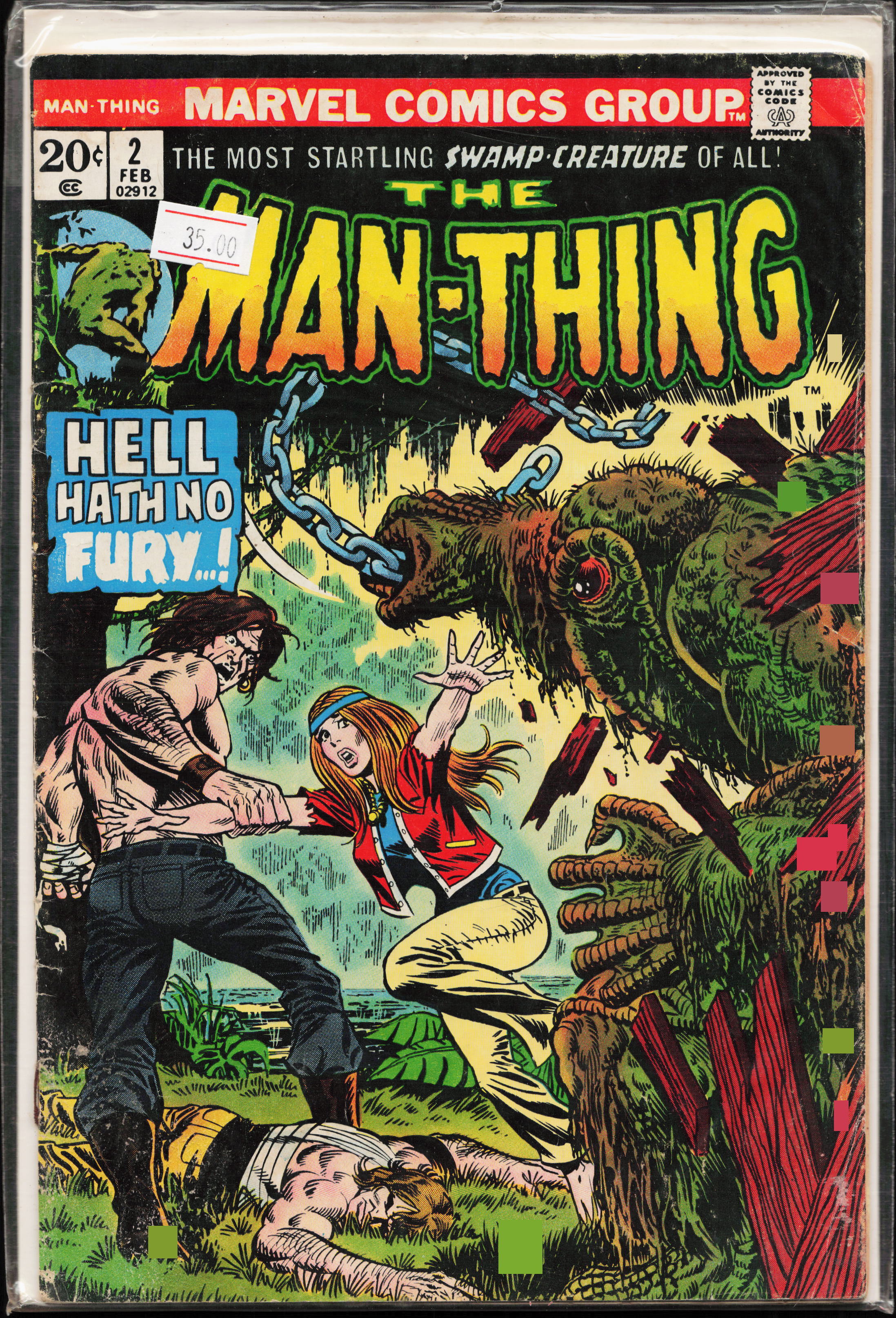Man-Thing #2 (1974) Man-Thing | Comic Books - Bronze Age, Marvel, Man ...