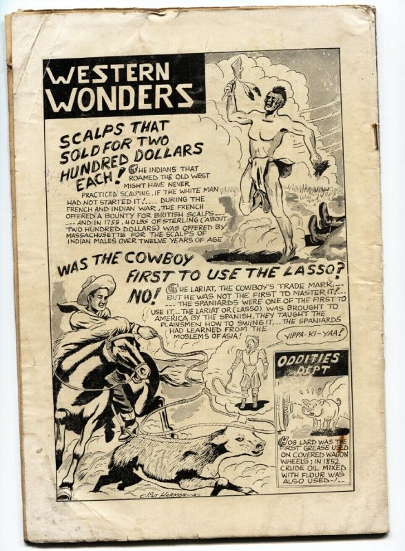 Sunset Carson #4 1951 Kit Carson Keats Petree Golden Age Western ...