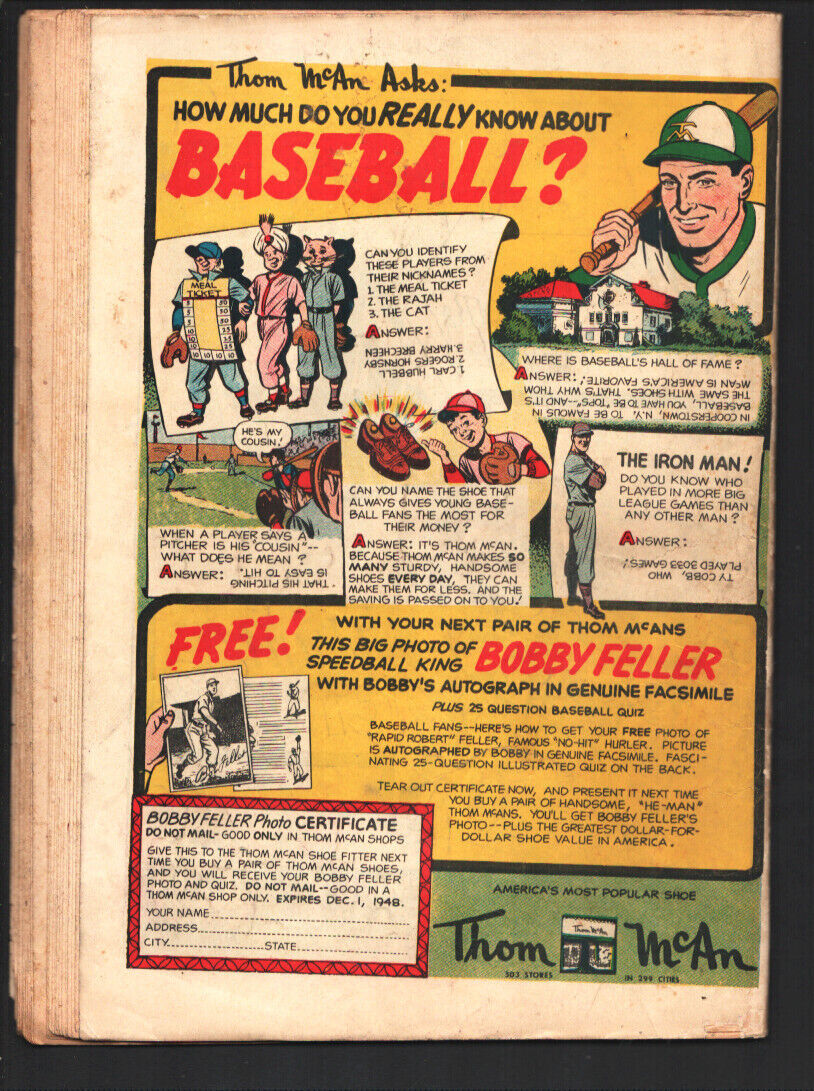 Mr. District Attorney #6 1948-DC-Win-Mortimer cover art-Pre-code crime ...