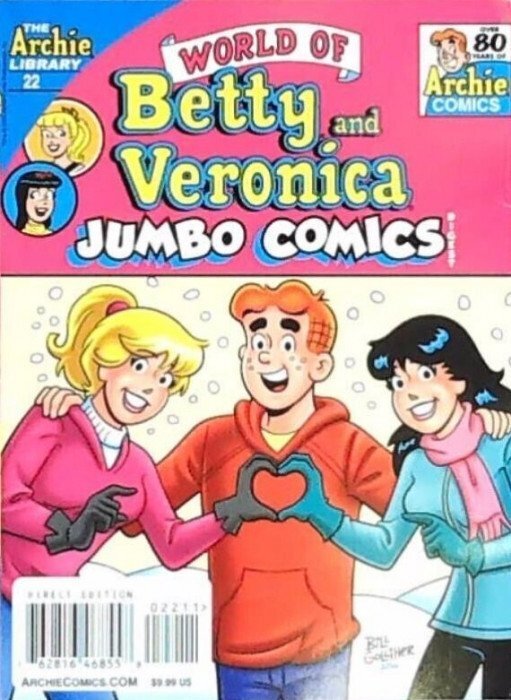 World of Betty And Veronica Jumbo Comics Digest #22 FN ; Archie ...
