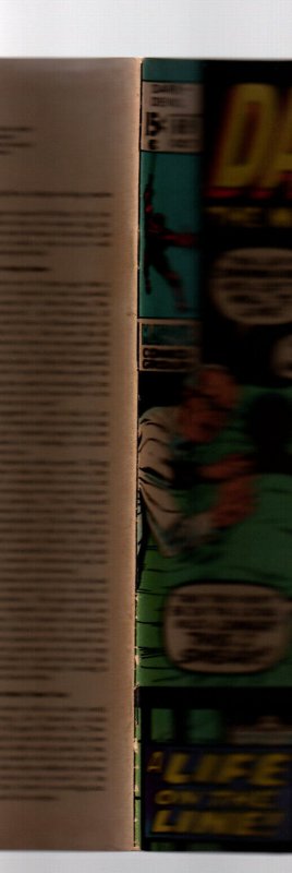 Daredevil #69 - Black Panther - 1st Turk Barrett - 1970 - FN/VF | Comic ...