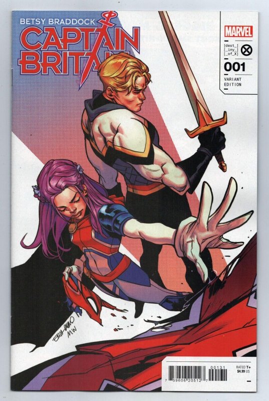 Betsy Braddock Captain Britain #1 Erica Durso Variant (Marvel, 2023) NM ...