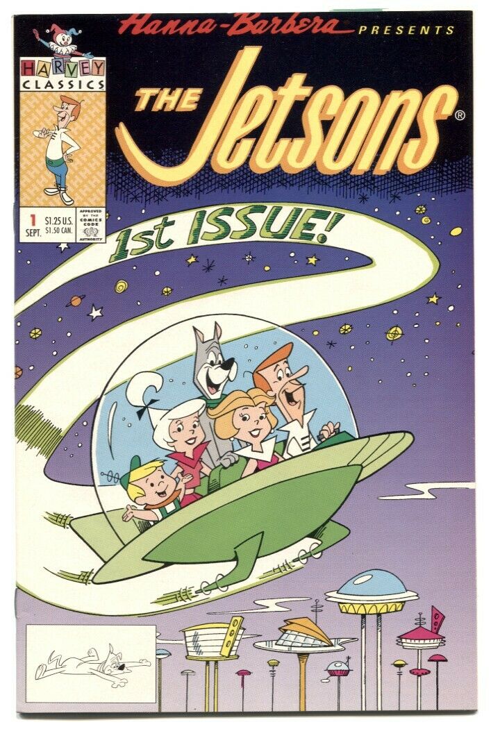 Jetsons #1 1992-HARVEY CLASSICS- Hanna Barbera comic NM- | Comic Books ...