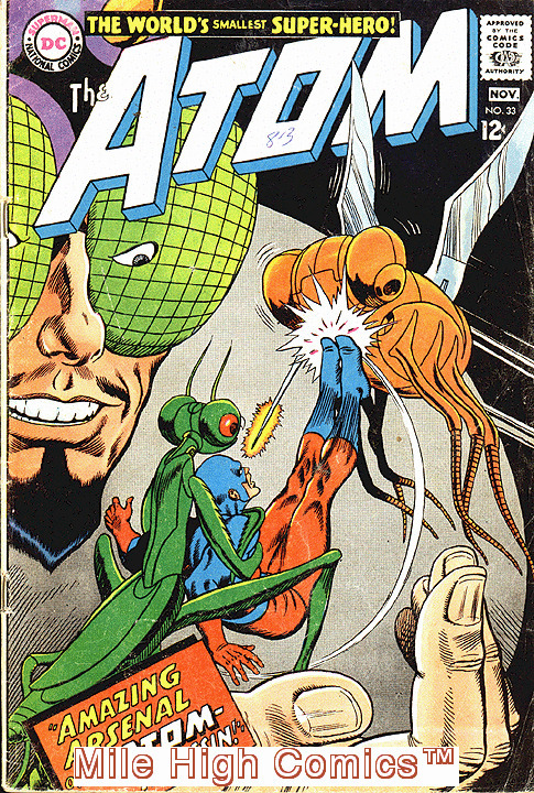 ATOM (DC) (JUSTICE LEAGUE) (1962 Series) #33 Good Comics Book | Comic ...
