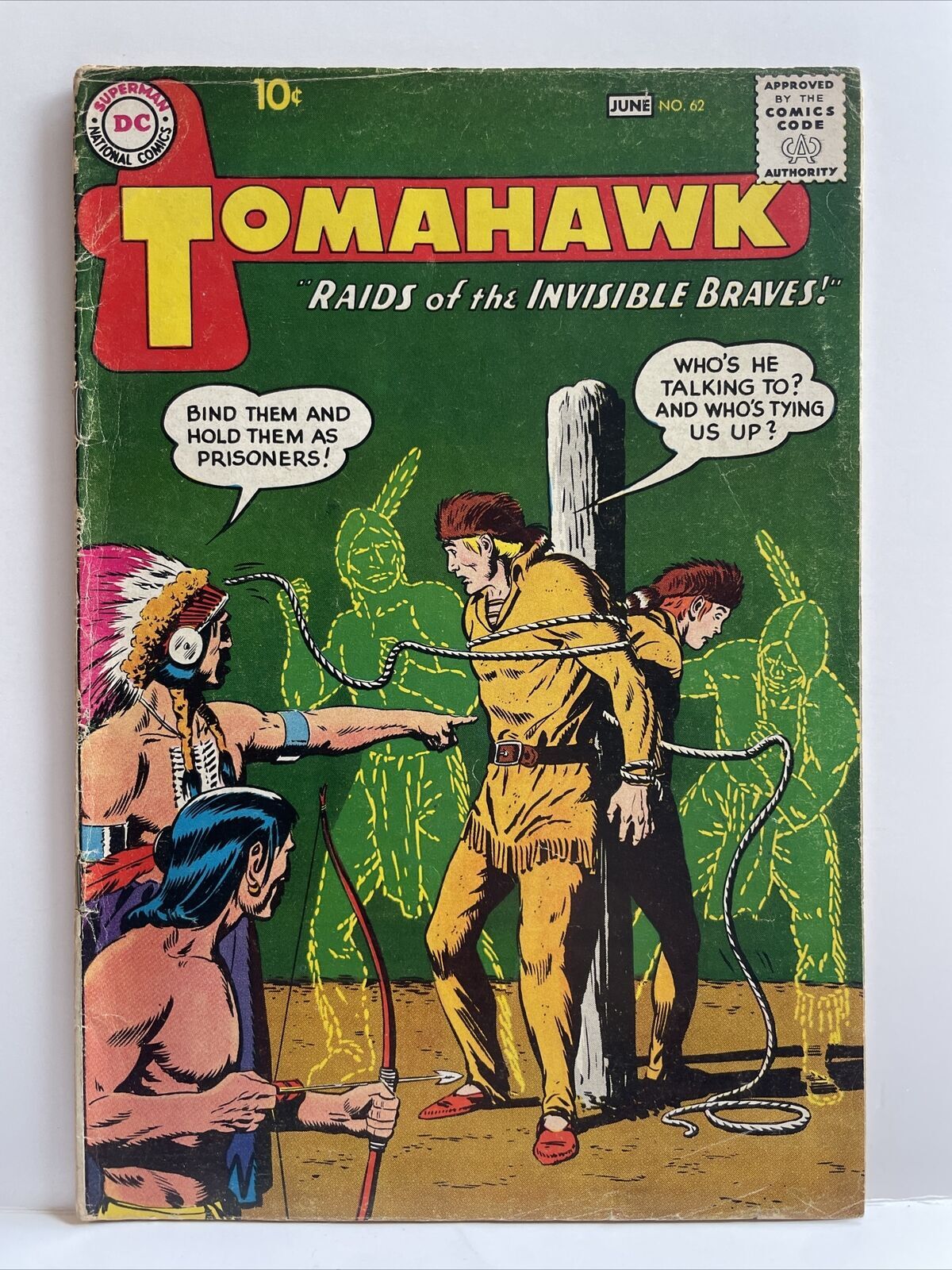 Tomahawk #62 1959 DC Comics | Comic Books - Silver Age, DC Comics ...