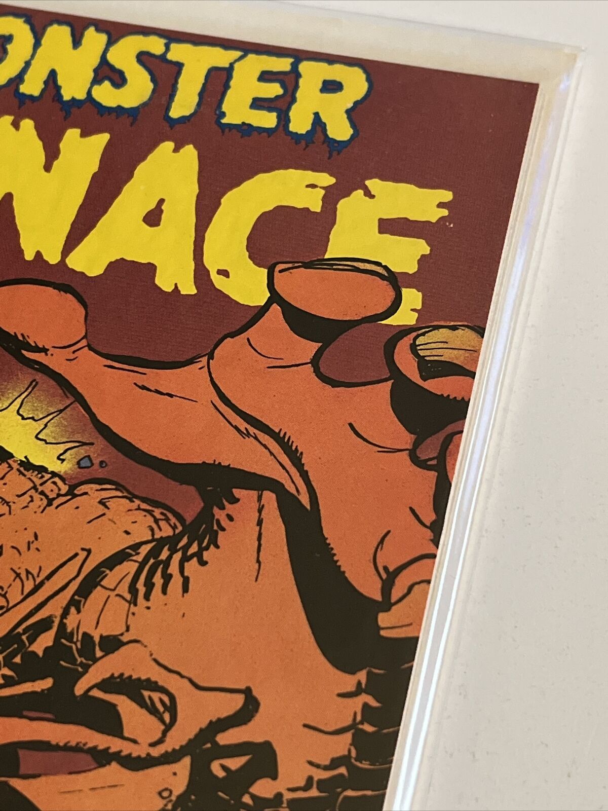 Monster Menace #1 Comic Book 4 Tales of Terror Stan Lee Note Marvel ...