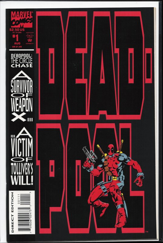 Deadpool #1 (1993) Deadpool [Key Issue] | Comic Books - Modern Age ...