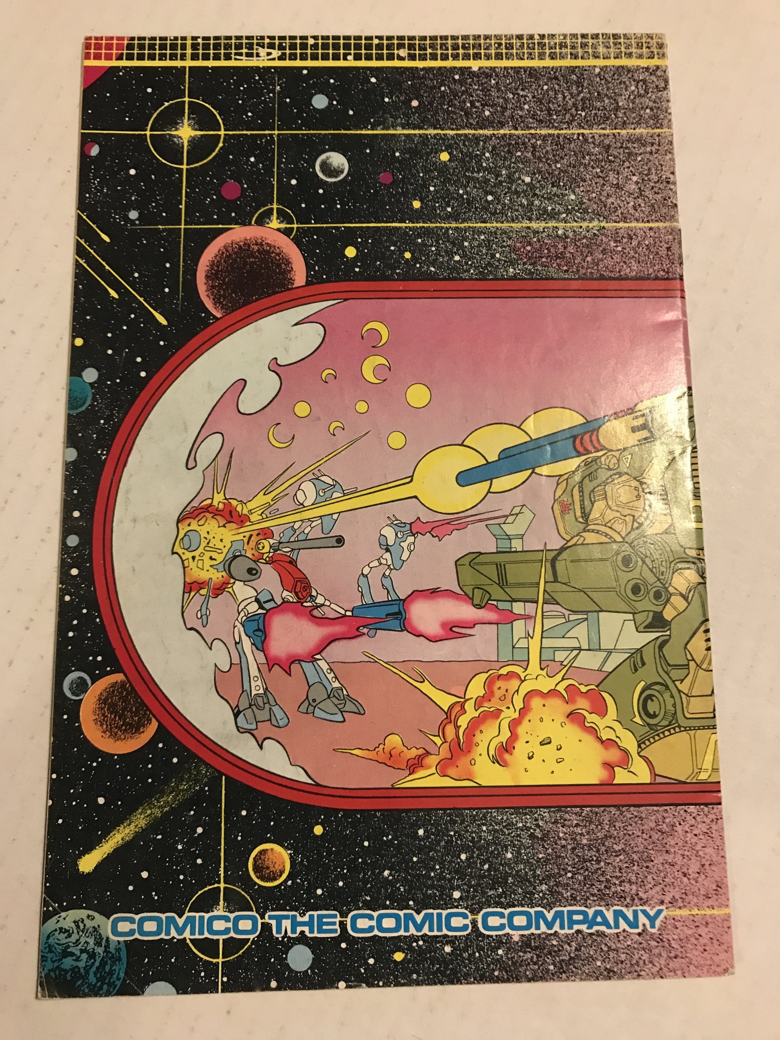 ROBOTECH : The Macross Saga #7 : Comico 11/85 FN; TV, manga | Comic ...