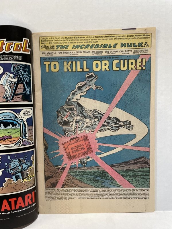 Incredible Hulk #296 | Comic Books - Copper Age, Marvel, Incredible ...