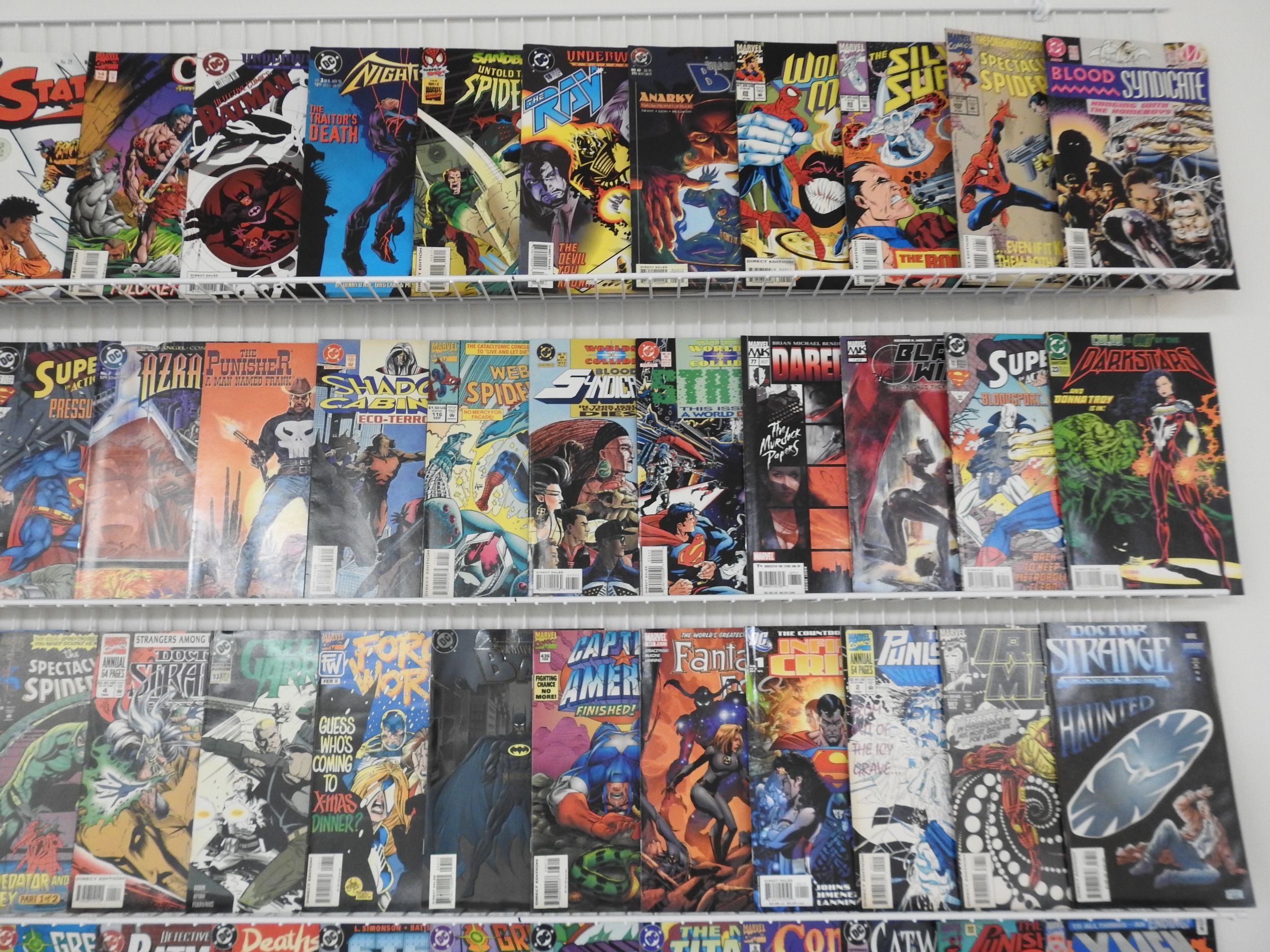 Huge Lot 210+ Comics W/ Spider-Man, Captain America, Thor, Hulk+ Avg ...