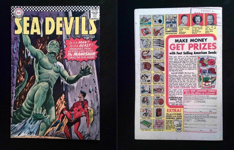 Sea Devils #28 DC Comics 1966 VG/FN | Comic Books - Silver Age, DC ...