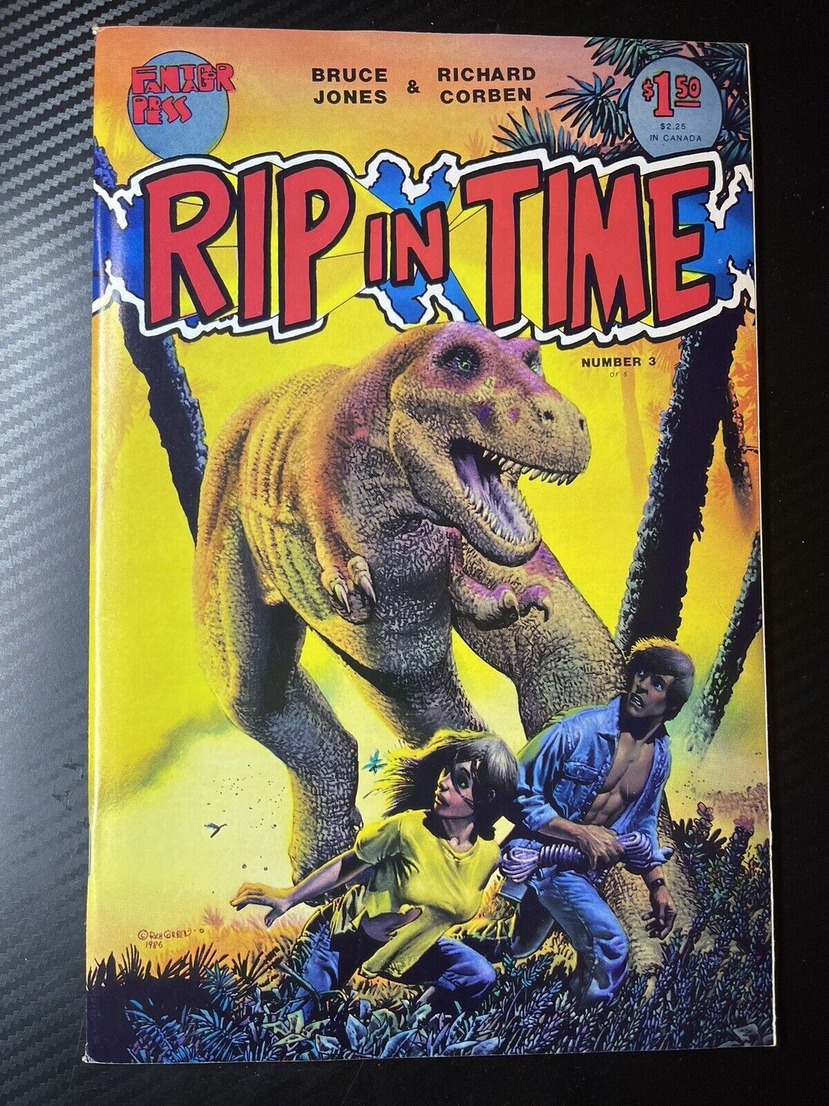 Rip in Time #1-5 Richard Corben Bruce Jones Fantagor Press 1986 2 3 4 ...