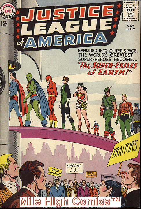 JUSTICE LEAGUE OF AMERICA (1960 Series) (DC) #19 Very Good Comics Book ...