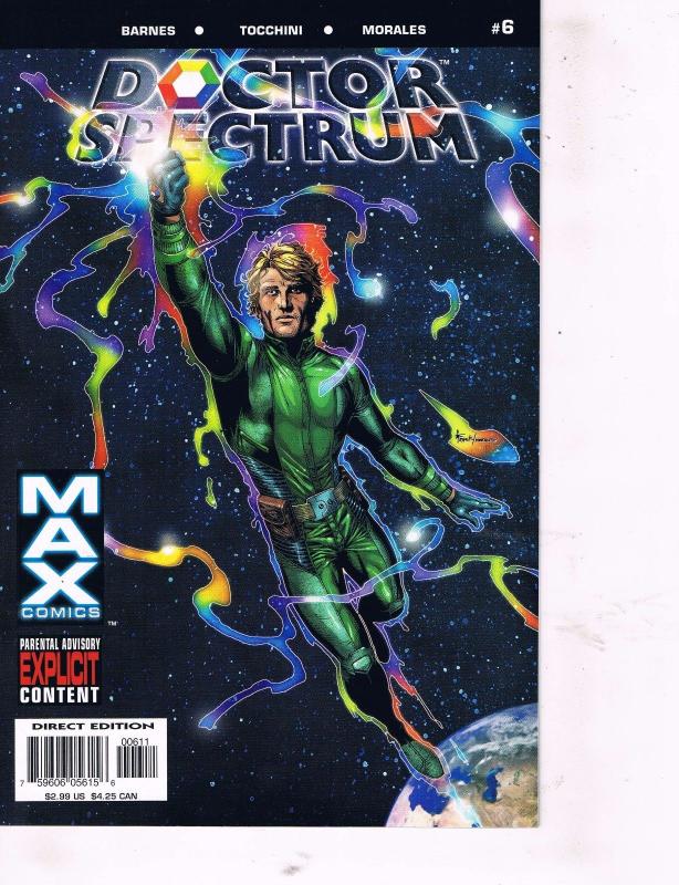 Lot Of 2 Doctor Spectrum Marvel MAX Comic Books # 5 & 6 TW26 | Comic ...