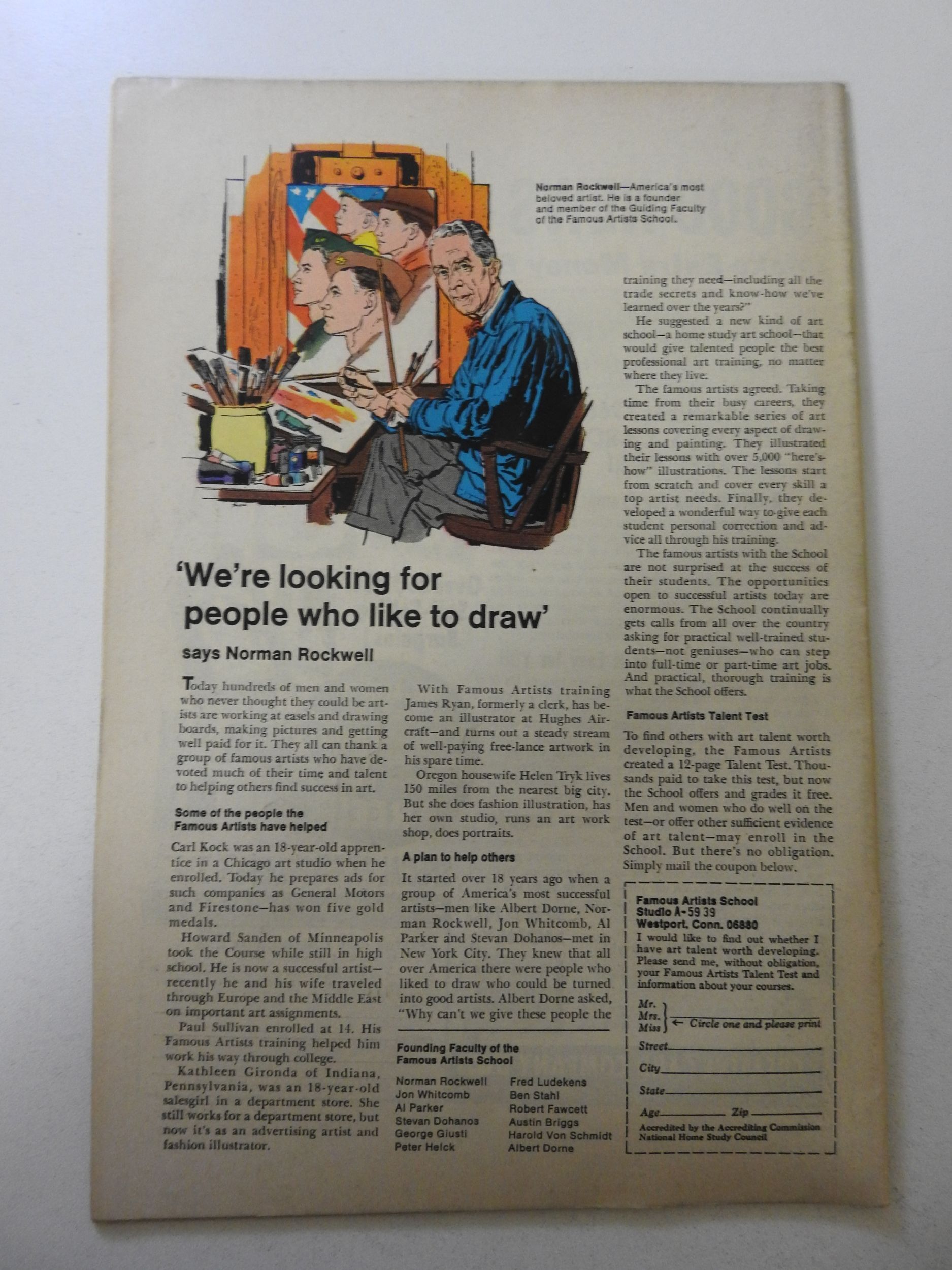 Daredevil #45 (1968) VG Condition cover and 1st wrap detached bottom ...