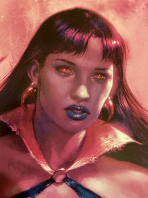 Vampirella #1 Parrillo Ultraviolet Exclusive Virgin Cover COA LTD 500 ...