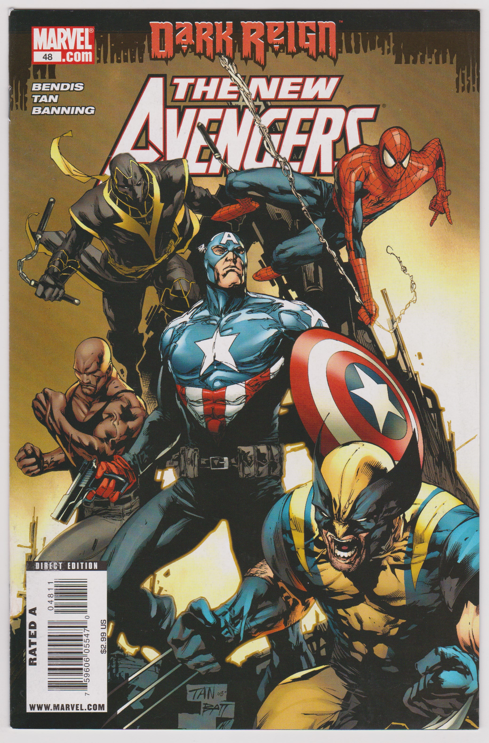 The New Avengers #48 (F-VF) | Comic Books - Modern Age, Marvel, New ...