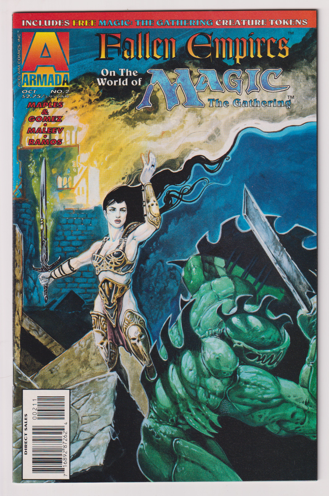 Armada Comics! Magic the Gathering: Fallen Empires! Issue #2! | Comic Books - Modern Age ...