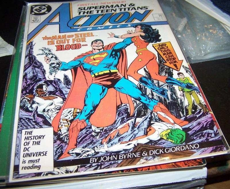 Action Comics #584 (Jan 1987, DC) superman first issue with new ...