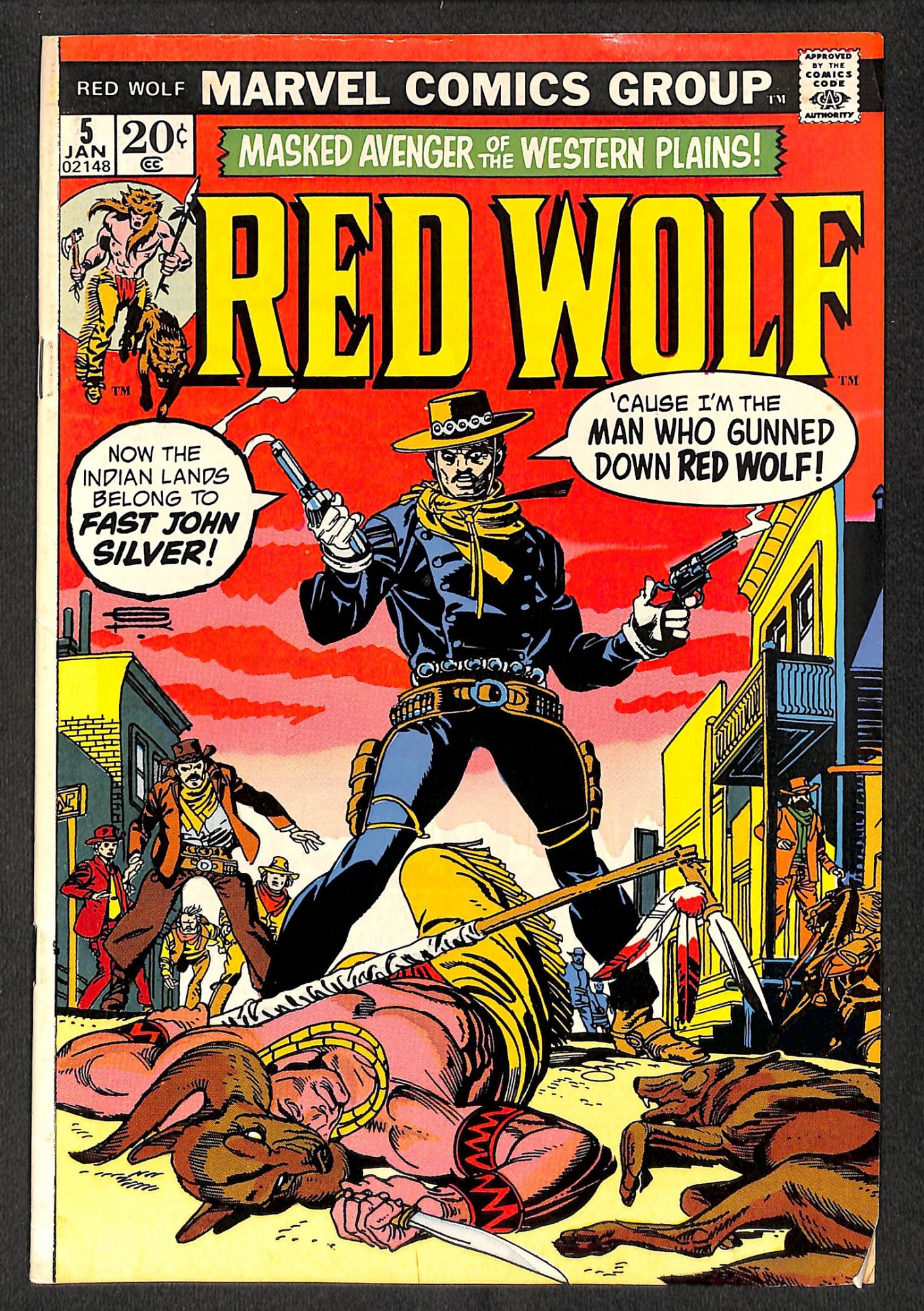 Red Wolf #5 (1973) | Comic Books - Bronze Age, Marvel, Westerns / HipComic