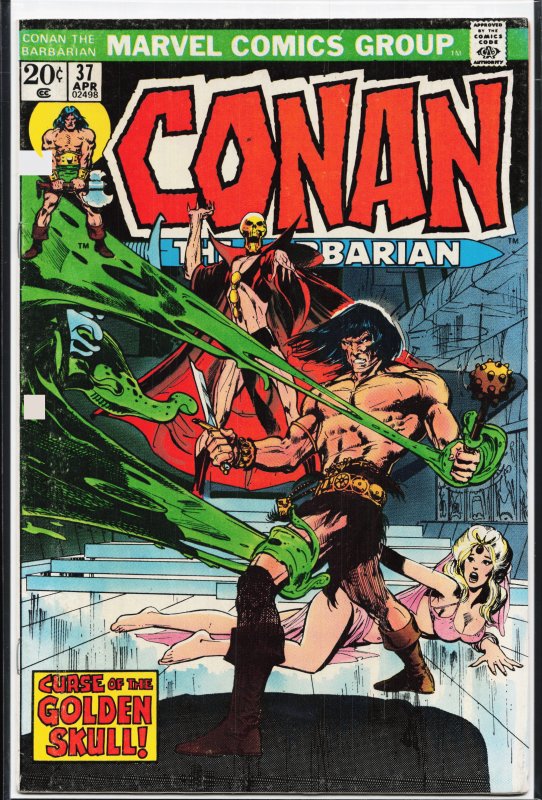 Conan the Barbarian #37 (1974) Conan [Key Issue] | Comic Books - Bronze ...