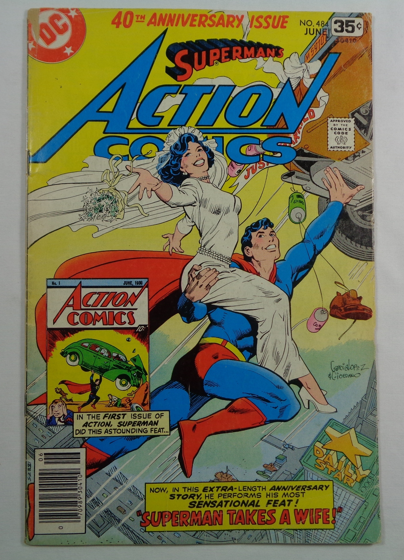 Action Comics #484 VG- 40th Anniversary Superman (1978) | Comic Books ...