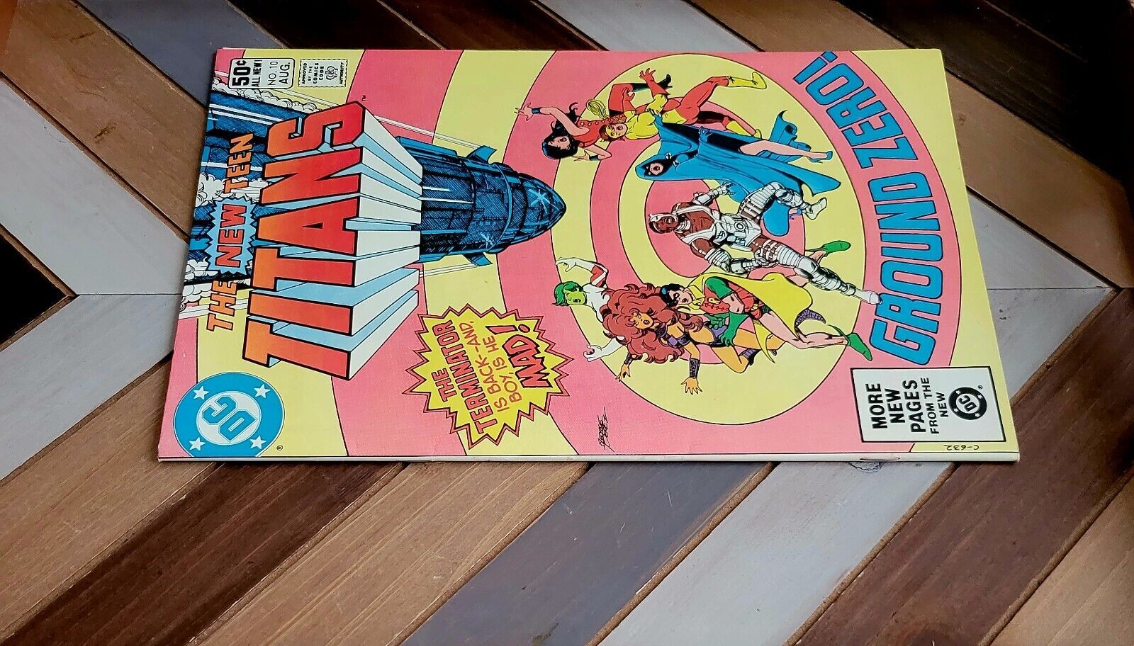 New Teen Titans #10 VF (DC 1981) 3rd appearance DEATHSTROKE! George ...