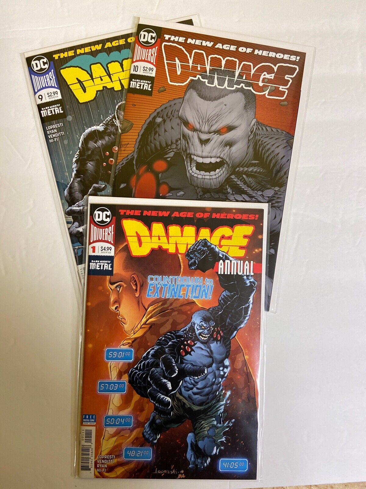 DC Comics Rebirth Damage 1-10 + Annual 1 Dark Knights Metal | Comic Books - Modern Age, DC ...