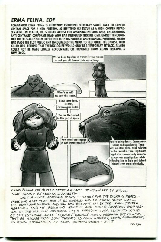 Albedo 10 NM 9.4 Thoughts & Images 1987 Copper Age Gallacci Erma Flena ...