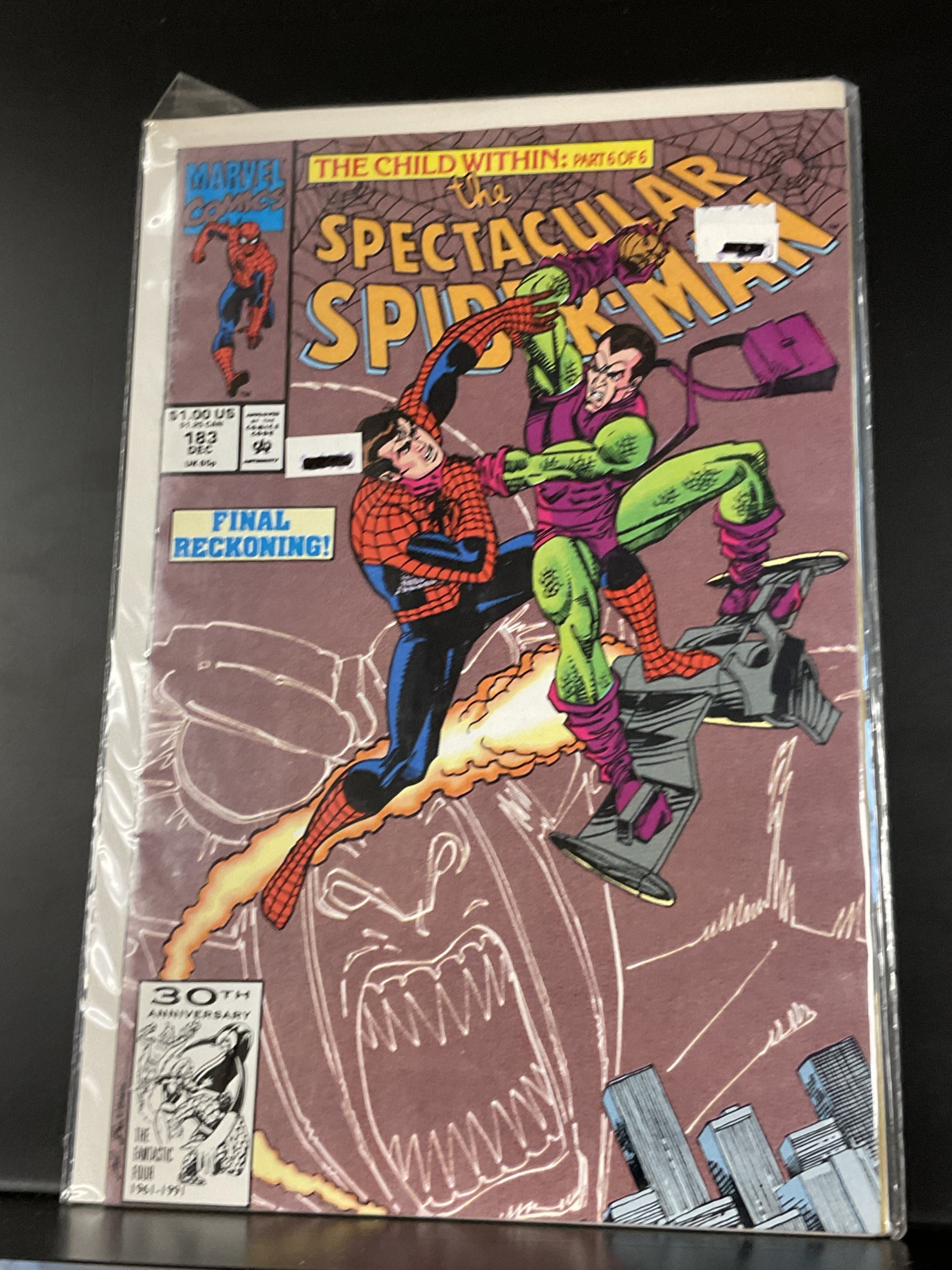 The Spectacular Spider-Man #183 Direct Edition (1991) | Comic Books ...