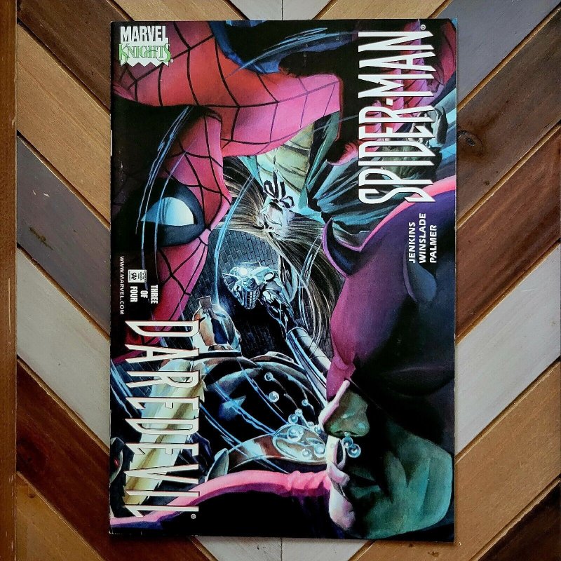 DAREDEVIL/SPIDER-MAN #1-4 MARVEL KNIGHTS 2001, HI GRADE Complete Series ...