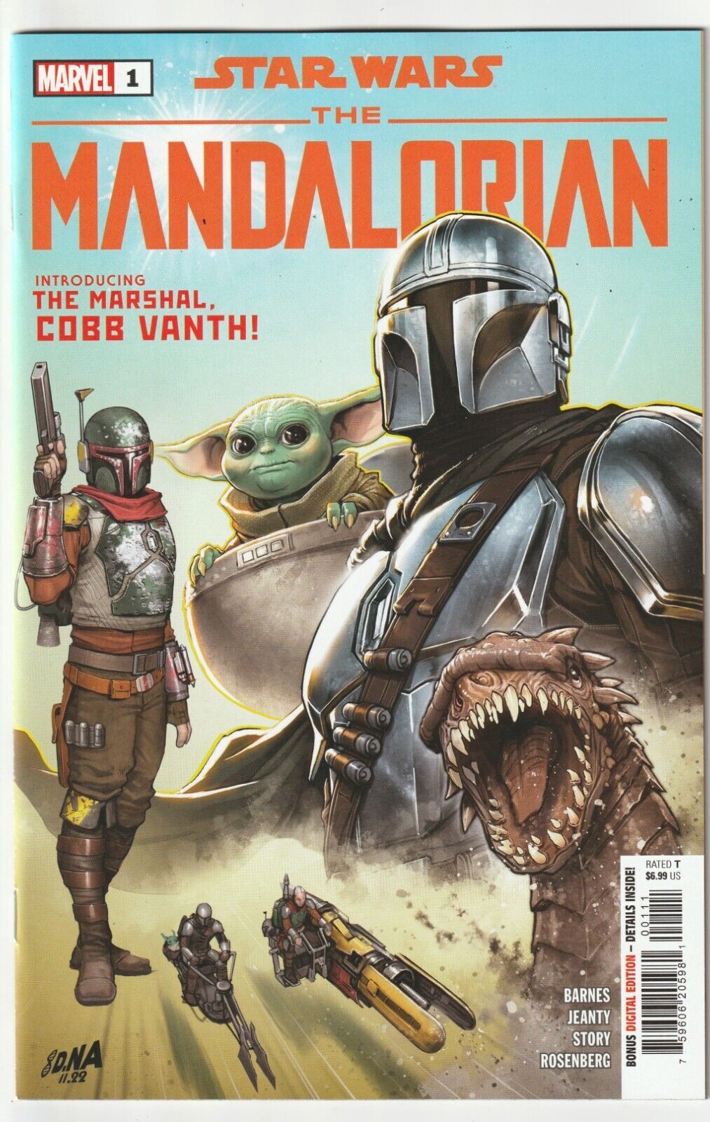 Star Wars Mandalorian 2 # 1 Cover A NM Marvel [M4] | Comic Books ...
