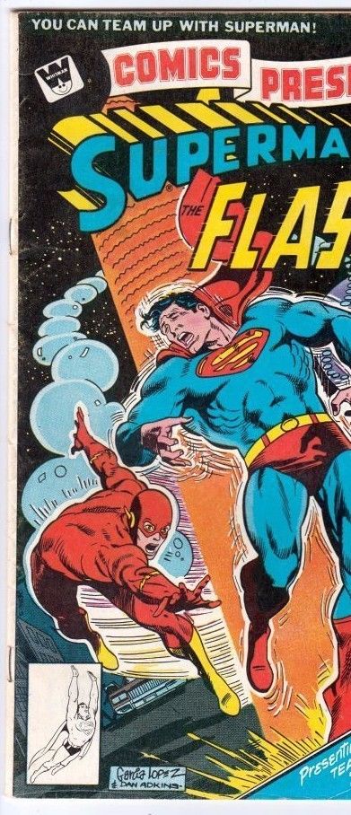 DC Comics Presents 1 Whitman Variant strict VG+ 4.5 High-Grade Superman ...