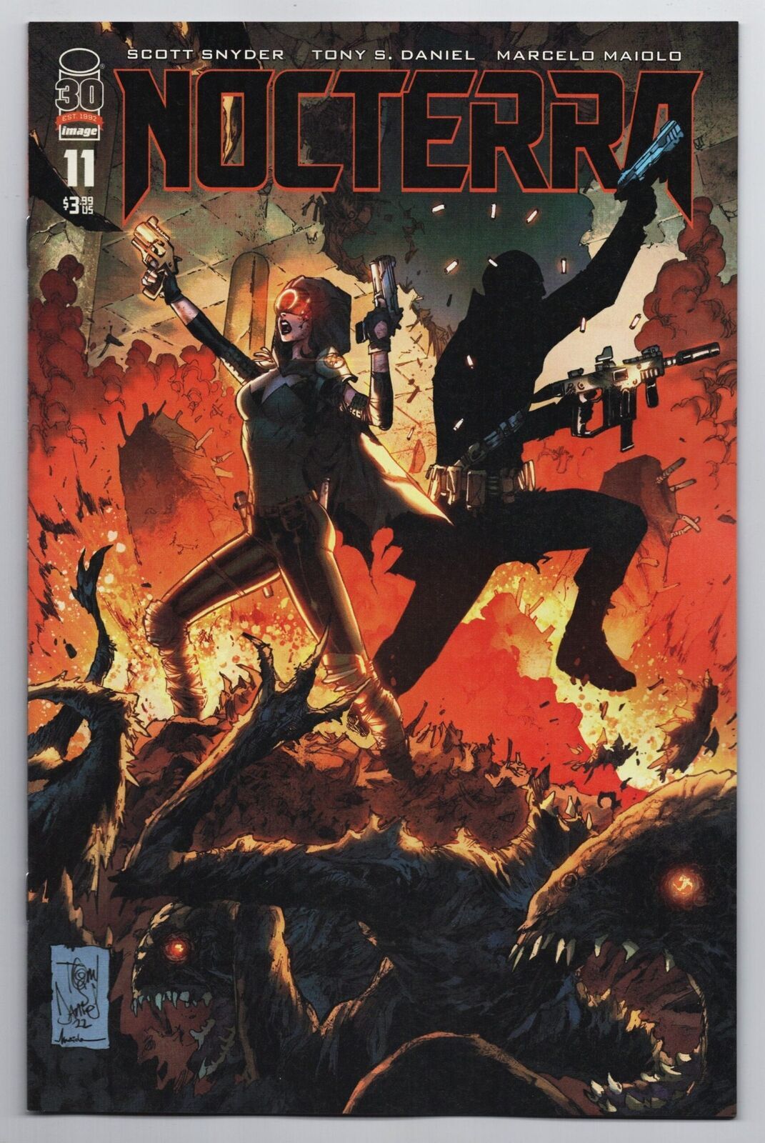 Nocterra #11 Cover A Tony Daniel (Image, 2022) NM | Comic Books ...