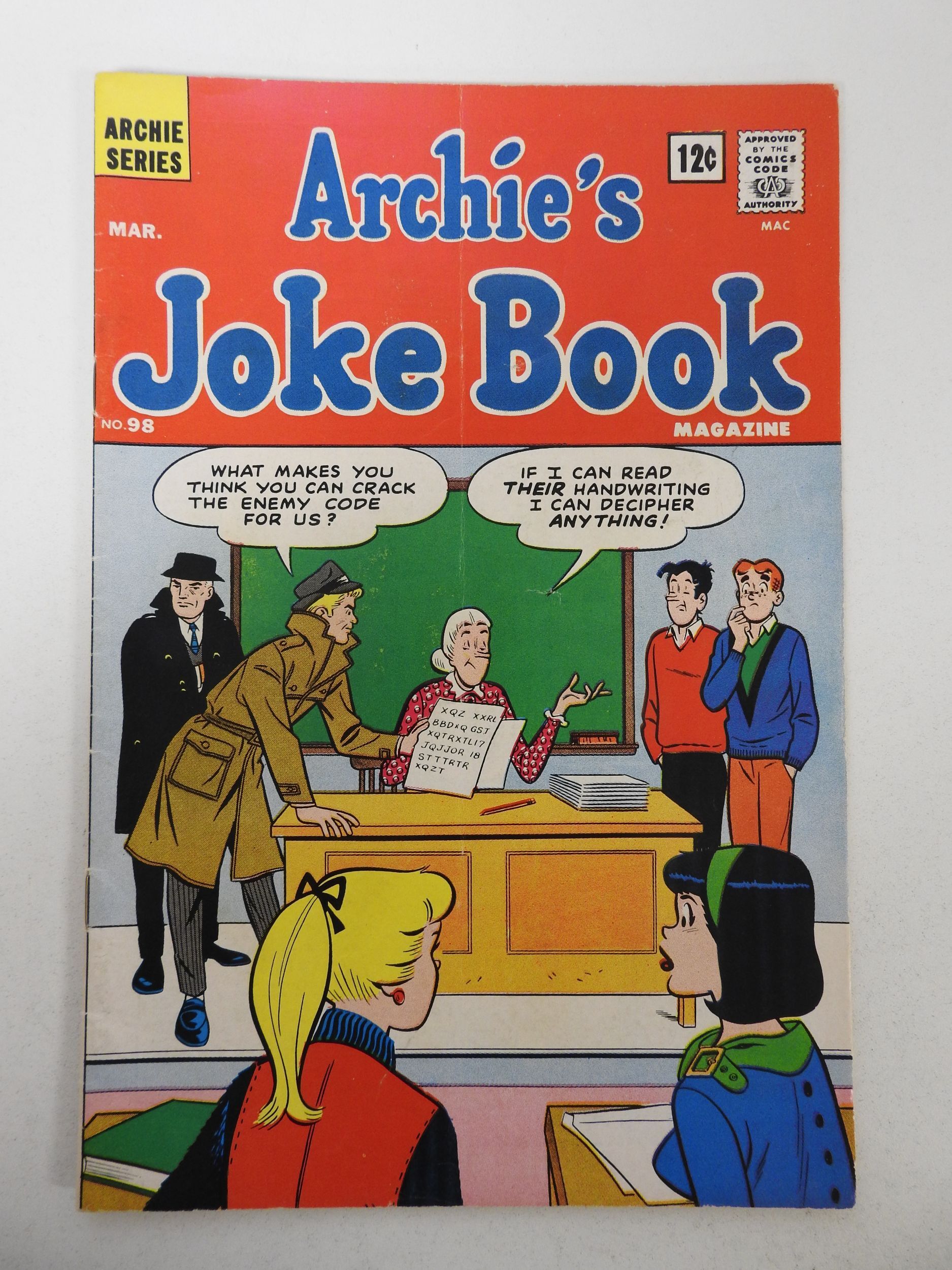 Archie's Joke Book Magazine #98 (1966) VG Condition | Comic Books ...