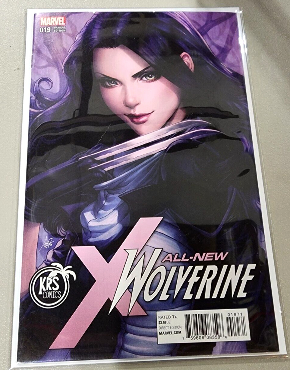 Marvel All New Wolverine #19 Variant Edition Stanley Artgerm Lau KRS ...