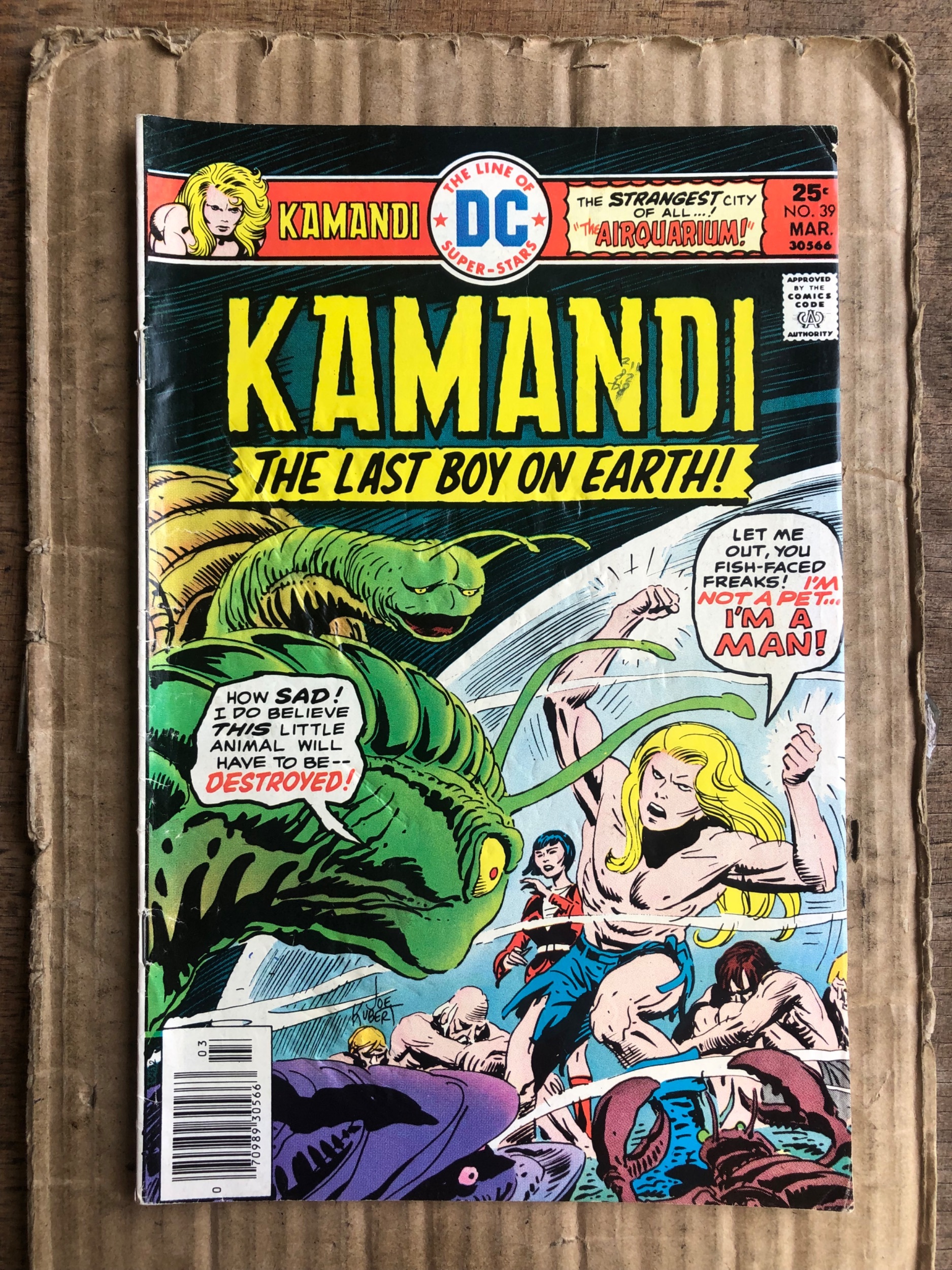 Kamandi, The Last Boy on Earth #39 (1976) | Comic Books - Bronze Age ...