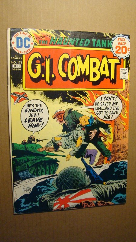 G.I. Combat 174 *Nice Copy* Haunted Tank JOE Kubert ART DC WAR Comics ...