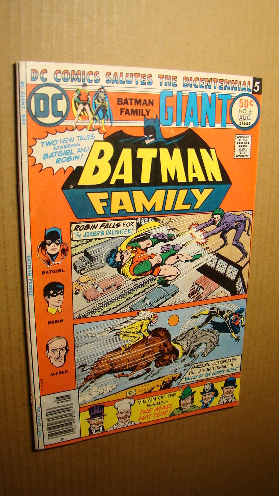Batman Family 6 *High Grade* 1st Appearance of Joker's Daughter DC Js65 ...