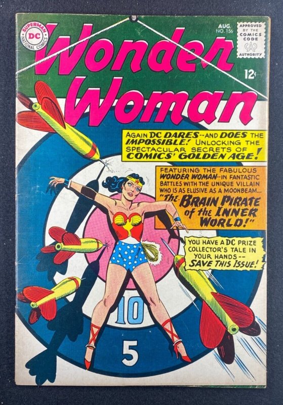 Wonder Woman (1942) #156 FN- (5.5) Golden Age Wonder Woman Story Russ ...