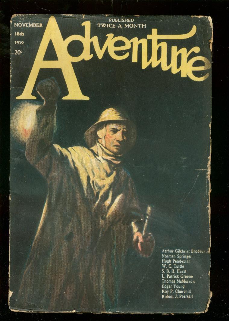 Adventure Pulp NOV 18 1919-Wc Tuttle-Viking Story-Rare G/VG | Comic ...