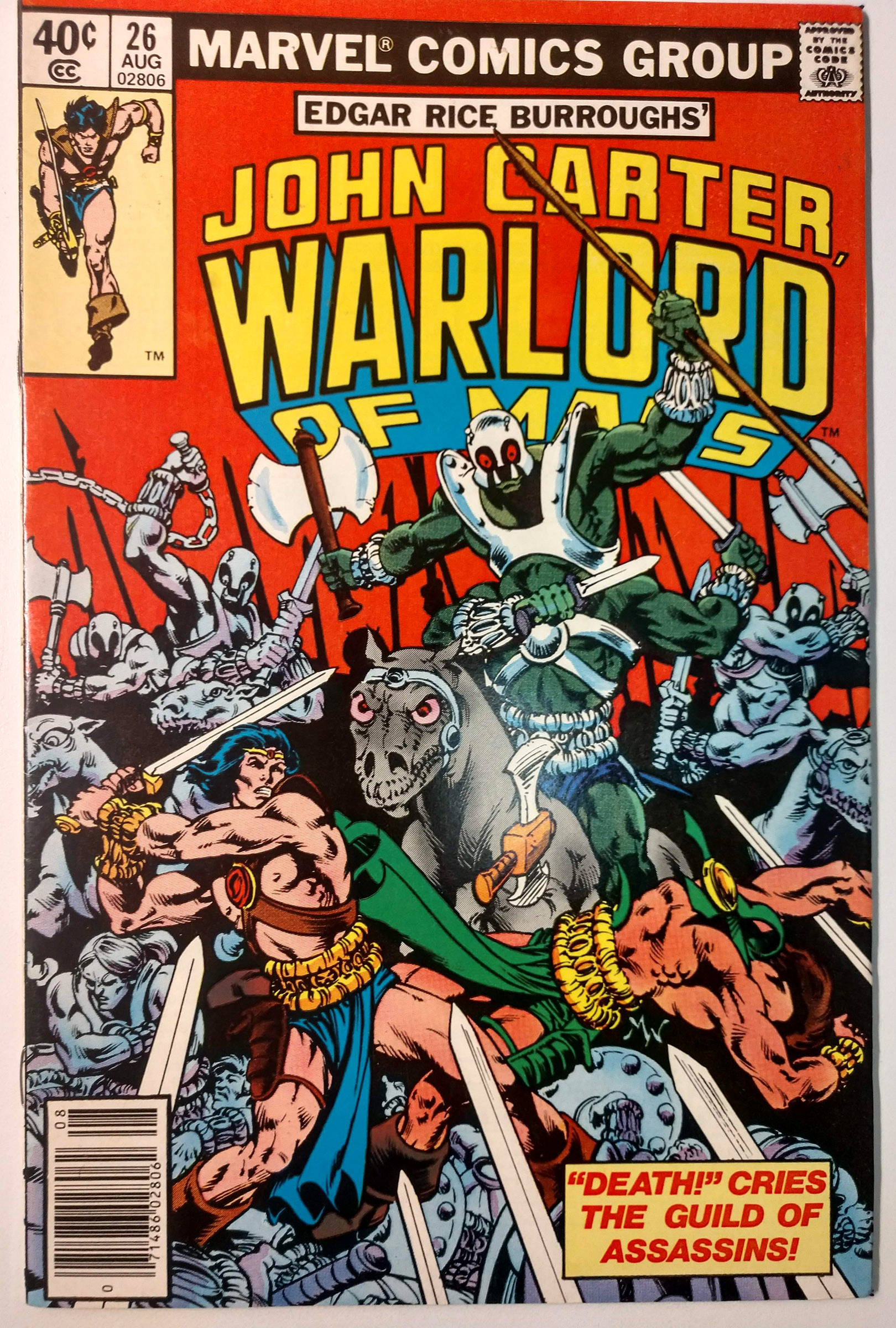 John Carter Warlord of Mars #26 (9.0, 1979) | Comic Books - Bronze Age ...