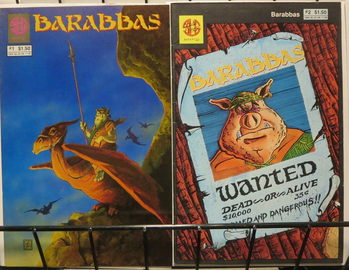 Barabbas (Slave Labor) 1-2 Barbarian Pig! | Comic Books - Copper Age ...