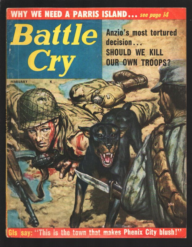 Battle Cry 2/1957-Clarence Doore-Jan Sterling cheesecake-SAC-Gen Custer ...